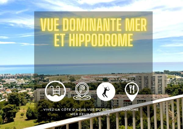 Appt 2 Bd-4 Pers-pool Wifi Tennis Park-sea View - Villeneuve-Loubet
