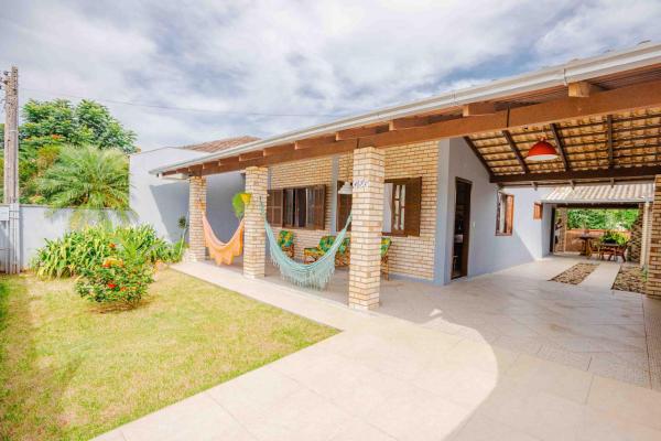 Casa Com Lareira E A 450 Metros Da Praia Qz7460 - Penha