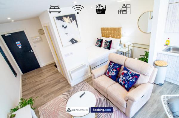 City Center Studio Apartments By Avo Apartments Sheffield - Sheffield
