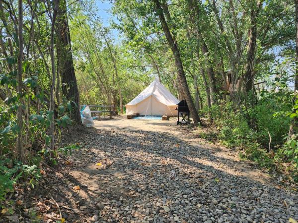 #Y2 Sage & Wildflower Yurt - Drumheller