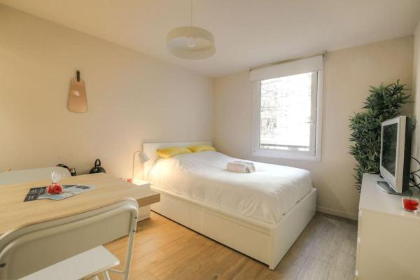 Studio Harmonieux Pour 2 Personnes - Lyon 3 - Lyon Part Dieu Station