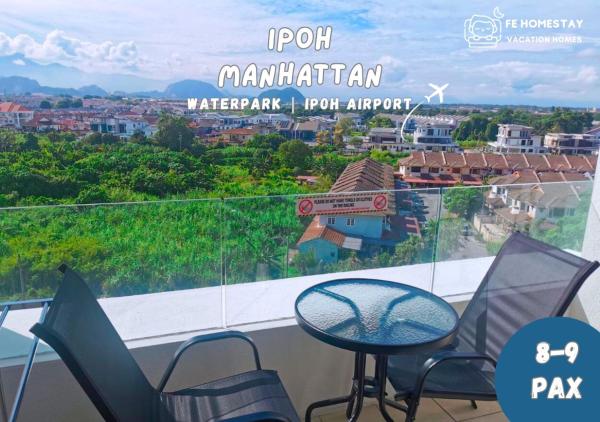 Fe Cozy Ipoh Homestay Manhattan Condominium Ipoh Waterpark 3br 8 Pax By Fe Homestay 怡保民宿 水上乐园 - Ipoh