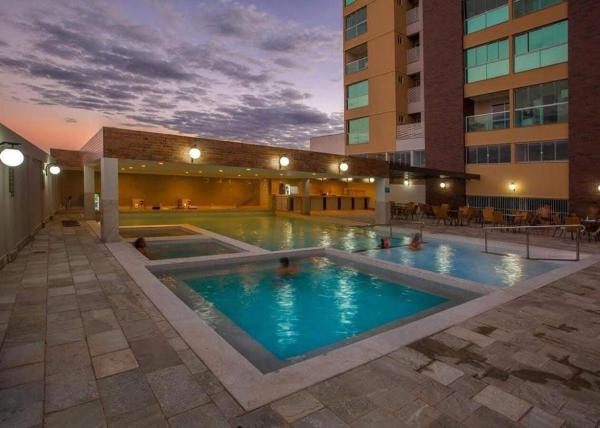 Piazza Di Roma Apartamento 915 Com Parque Aquático - Caldas Novas