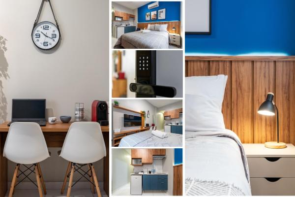 Studio Em Copacabana Ideal Para Casal Com Home Office A 400m Praia E 600m Metro - Ar Condicionado E Wi-fi 100 Mbps - Rio de Janeiro