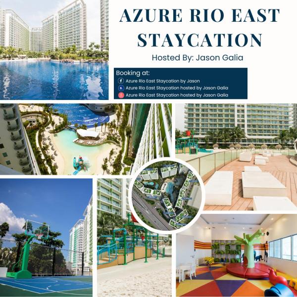 Azure Rio East Staycation Hosted By Jason Galia - Muntinlupa