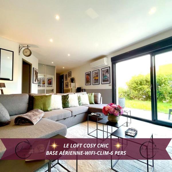Le Loft Cosy Chic - Contemporain, Clim, Wifi, 6 Pers - Istres