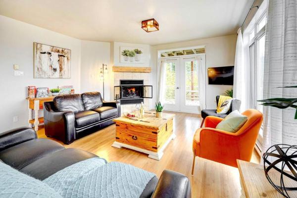 3ch - Spa - Foyer - Wi-fi - Vue Fleuve Et Montagne - Baie-Saint-Paul