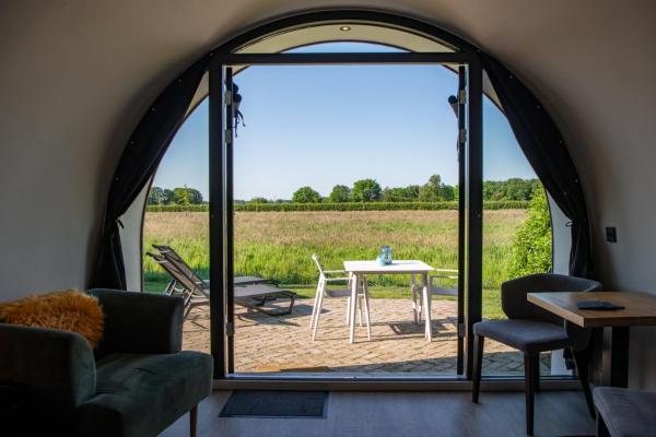 Tiny Natuurlodge Graspieper Met Vrij Uitzicht Over Landerijen - Emmen, Niederlande