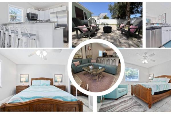 Beachy 2/1 Condo, One Block Downtown Palm Harbor! - Palm Harbor, FL