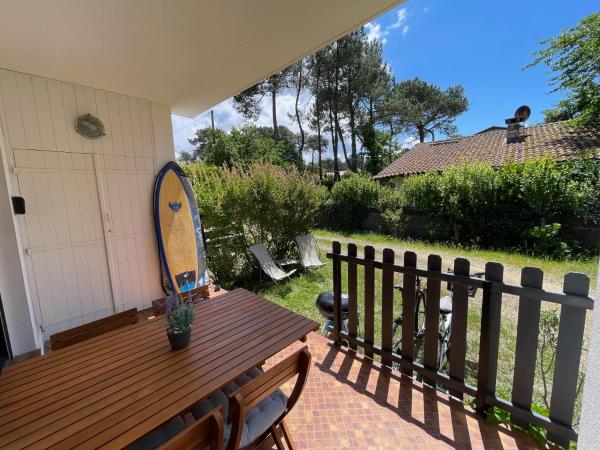 Appartement Avec Chambre, Terrasse Et Jardinet Proche Plage, Forêt Pins, Piste Cyclable, Lac - Mimizan