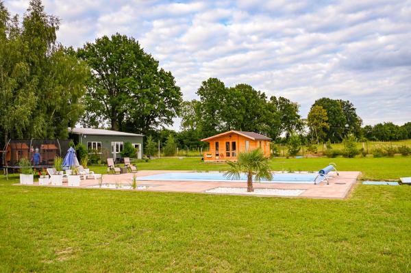 Nowy Domek Z Podgrzewanym Basenem Na Wyłączność - Mazury