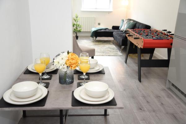 Spacious Modern Apartment - 2bed - Citycentre - Loughborough