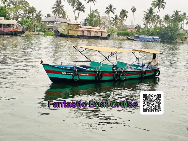 Shikara Boat Tour Alleppey Backwater Fantastic Boat Cruise - Alappuzha