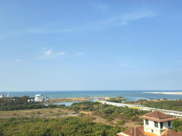 New! Costa Mahkota Pool&seaview 2br 4pax Town Area - Malacca