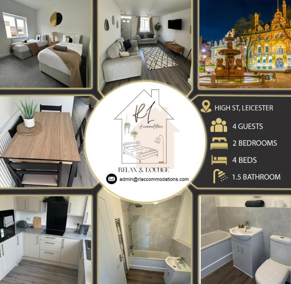 Stylish Barwell Home C With Free Parking - Sleeps 4 - Hinckley