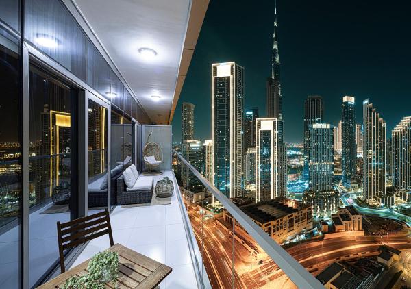 Bright High Floor Apartment In A 5 Star Hotel Resident Tower W Burj View And Access To 64th Infinity Pool, Gym, Sauna, Spa, Restaurants, Bars And More - Dubai