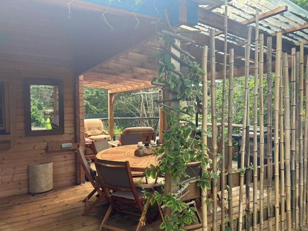 Chalet En Bois Avec Sauna - Moselle