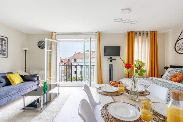 Cosyhome - Charmant Studio Familial Avec Parking - Cdg à 15 Min - Paris à 20min - Gagny