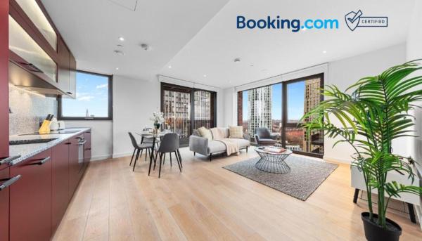 Central London New 2 Bedroom Flat Riverview Balcony - Fulham