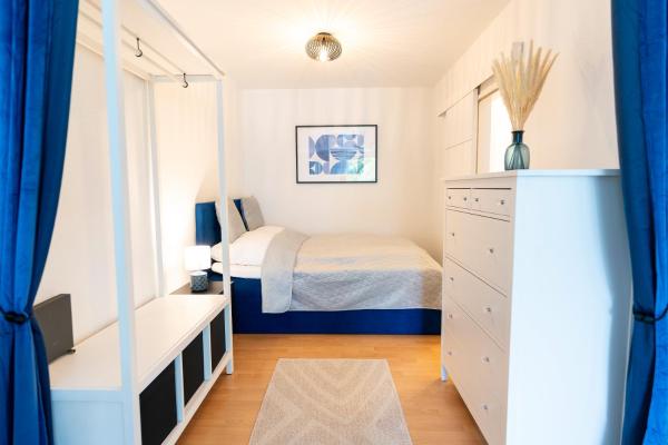 Apartment Blaue Pause Nahe Basel-balkon-küche - Rheinfelden
