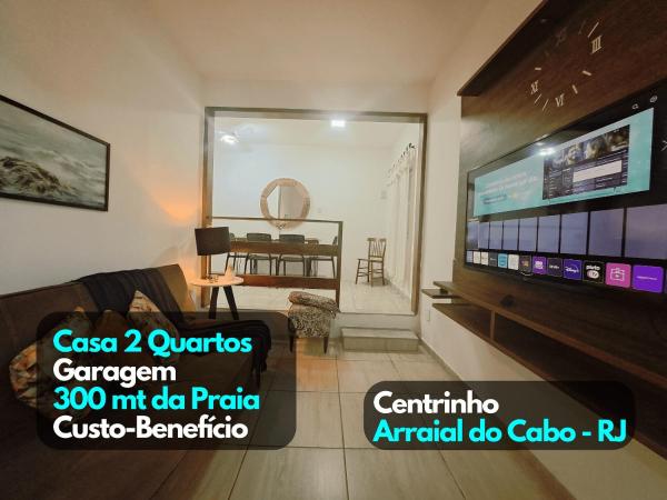 Casa 2qts Vaga Centro Arraial Do Cabo 5 Min Praia - Arraial do Cabo