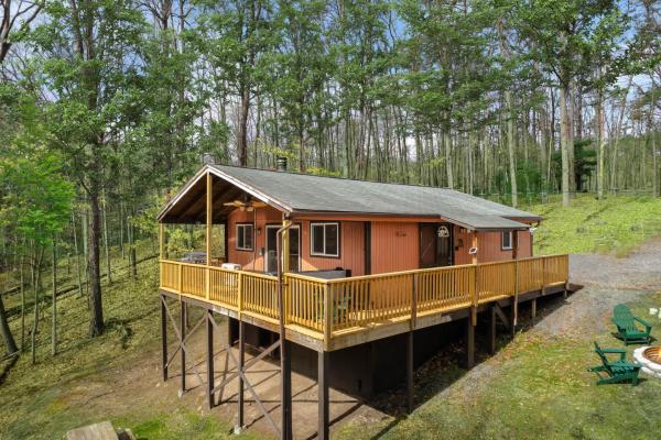 Modern Cabin W Hot Tub, Wifi & Huge Deck! - West Virginia