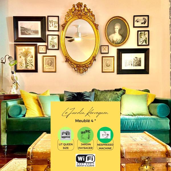 Le Jardin Kerveguen, Calme, Confort Et Déco Unique, Mer à 8 Min, St Pierre-tampon 400 - Réunion