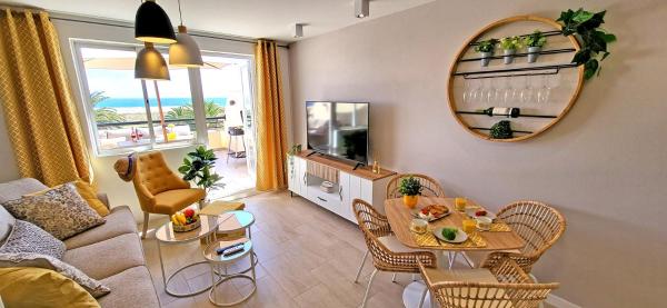Ferienwohnung Sol, Morro Jable, Meerblick, Klimaanlage, Pool - Morro Jable