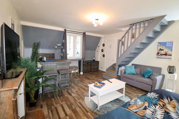 Duplex Au 2ème Et De Notre Maison -Accès Au Jardin-smart Tv-streaming-wifi - Sarthe