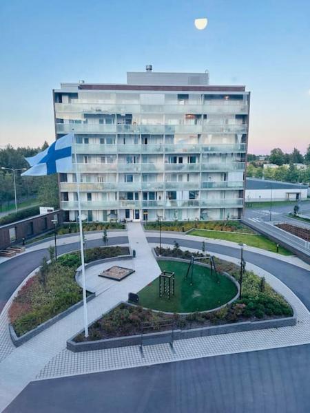 Aurora Home Espoo Niittykumpu - New 1bedroom -Apartment With Balcony, Close To Metro, Aalto University, Metro Areena And Helsinki - Espoo