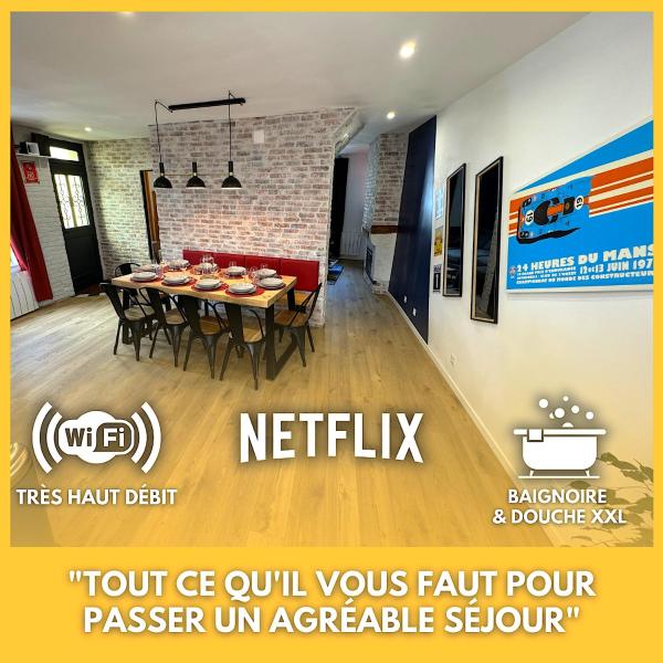 24h Legend - House 10 People With Private Terrace - Le Mans