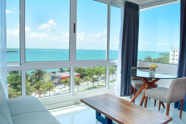 Brand New Studio At The Beach, Sunset View - Cancún