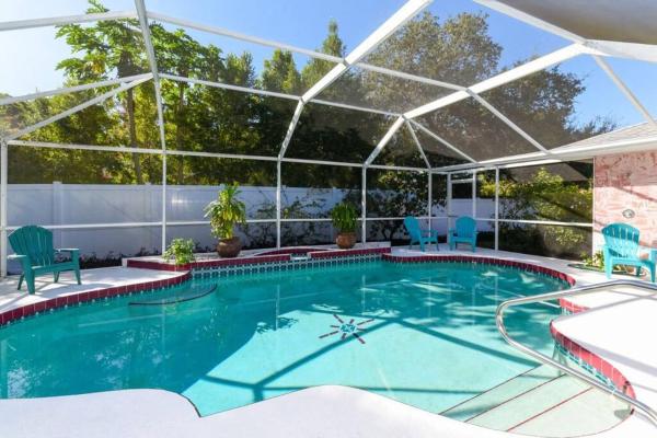 Pool House Villa Flamingo Private Pool Close To Manasota Key - Venice, FL