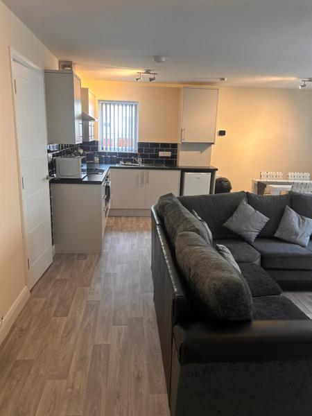 Brand New Luxury 1 & 2 Bed Apartments With Open Plan Kitchens & Diner , Free Wifi & Netflix Included - Tutbury Castle