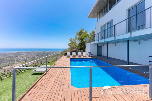 Stunning Views To Sea From Modern Villa El Mirador Near Sitges - Vilanova i la Geltrú