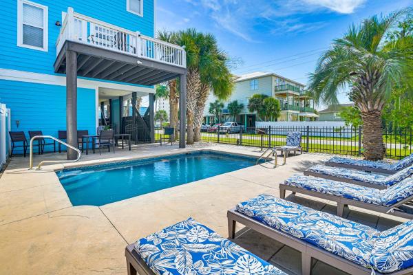 Luxury Home With Ocean View, Private Pool, And Hot Tub - South Carolina
