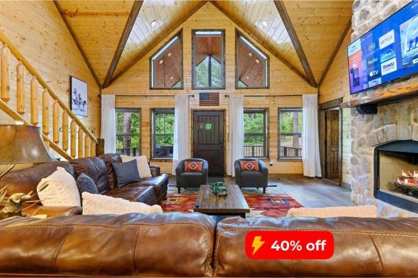 Walk2town-private Creek-hot Tub-treehouse-firepit - Oklahoma