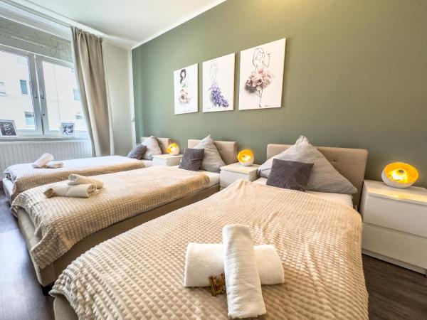 Citynah, Balkon, Große Küche Und Garten - Hanover