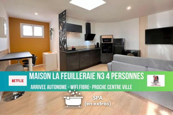Maison La Feuilleraie N3-standingmaison-wifi-proche Centre Ville-property Rental Nm - Fontenay-le-Comte