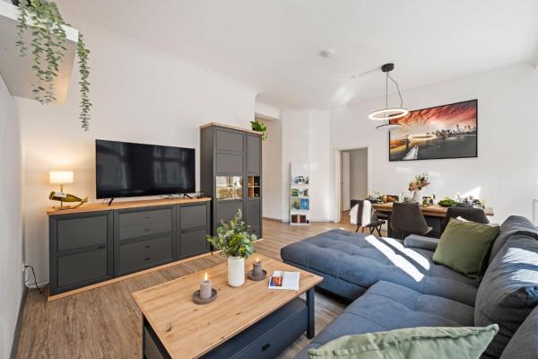 Ferienwohnung Blaßdörfer - Traumhafte Altbauwohnung Mit Self-checkin Und 93 Qm2 - Bad Kissingen
