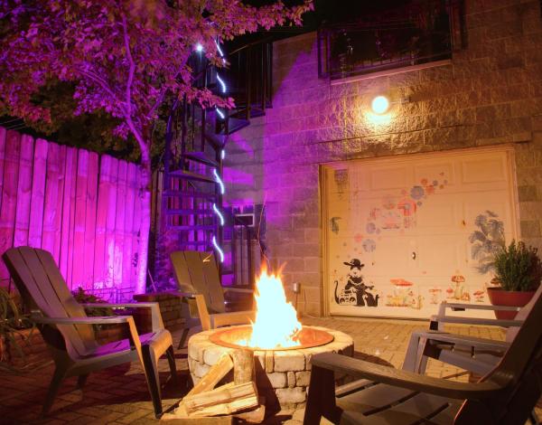 The Banksy-free Parking -4 Bedroom W King Bed- Firepit Rooftop Near United Center - Chicago, IL