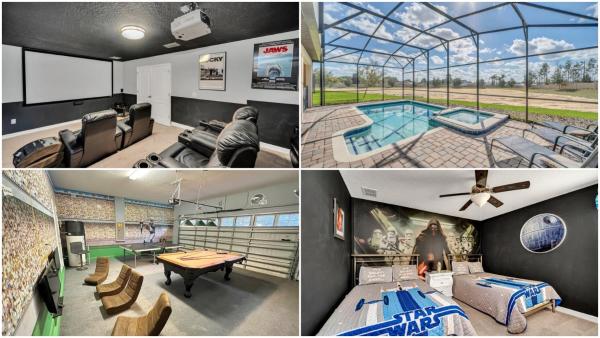 Dream Vacation Villa - Pool, Theater, And Game Room - Davenport, FL