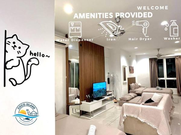 Mansion One Modern 5pax Walking Distance Gleneagles Hospital Gurney Plaza - Penang