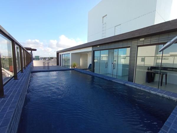 Intermares, Apartamento Automatizado E Inteligente - Piscina, Elevador, Garagem - Conforto, Paz E Sossego, Excelente Para Descansar, Trabalhar Ou Estudar - Santa Rita