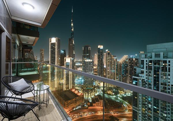 High Floor Apartment In 5 Star Hotel With Infinity Pool Burj View Gym Spa Sauna - Dubai