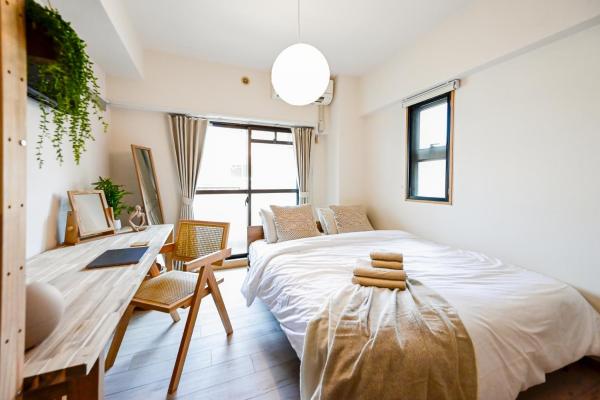 New! Japandi 203 1br In Prime Location-1 Min To Station - Fukuoka Airport (FUK)