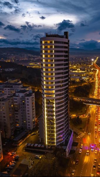 Sadim Lux Apartment City Tower-18th Floor - Cluj-Napoca
