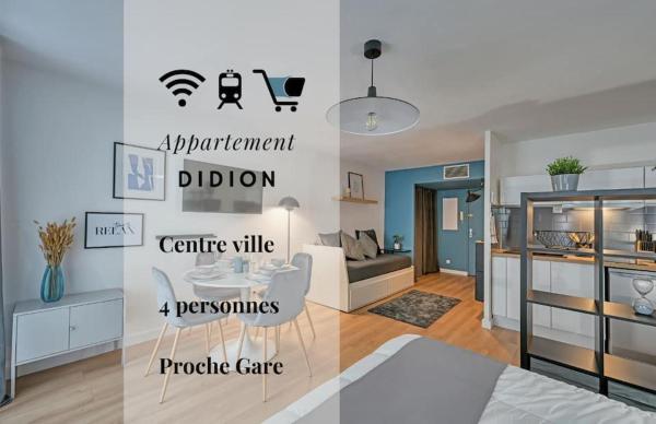 063 - Studio Didion, Centre Gare St Roch, Clim, Balcon,4pers - ibis Montpellier Centre Polygone