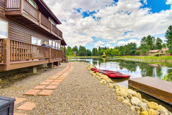 Pond Access And Private Dock Lakeside Cabin - Pinetop-Lakeside, AZ