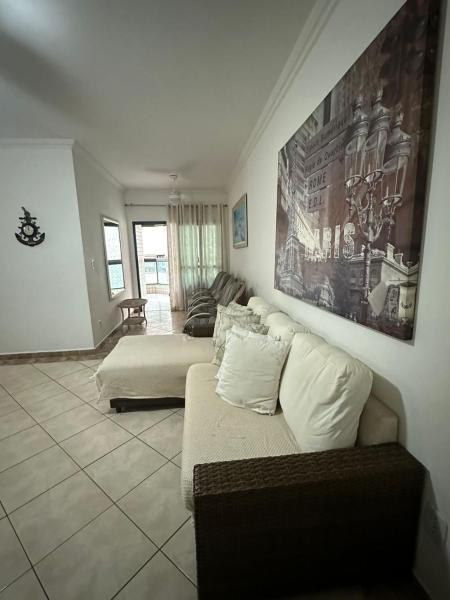 Apto Praia Grande - São Paulo - Apto Frente Pro Mar Com Vista Lateral Praia - Praia Grande